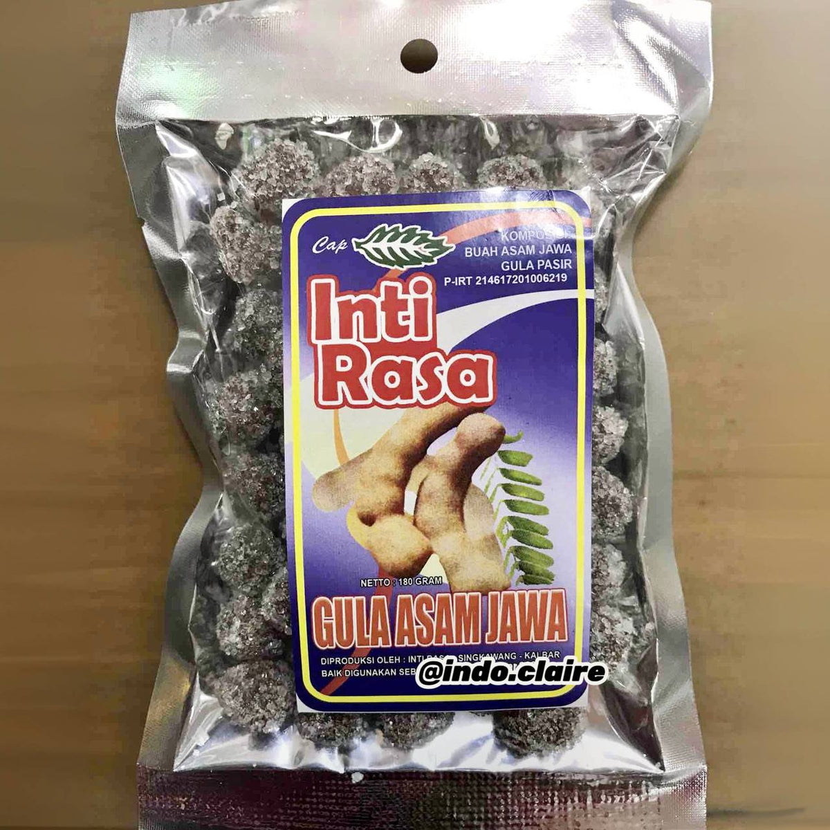 Gula Asam Jawa Singkawang (Tamarind Candy) – Indo Claire 一站式印尼代購好幫手